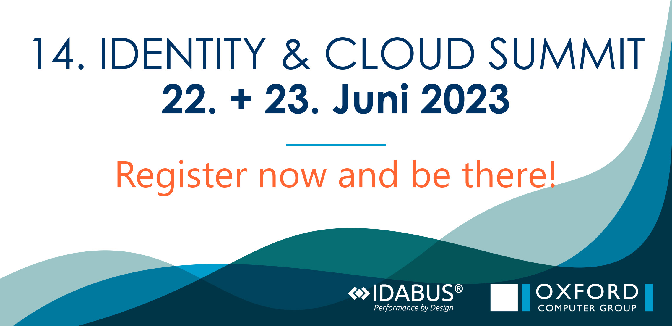 Register now for Identity & Cloud Summit!